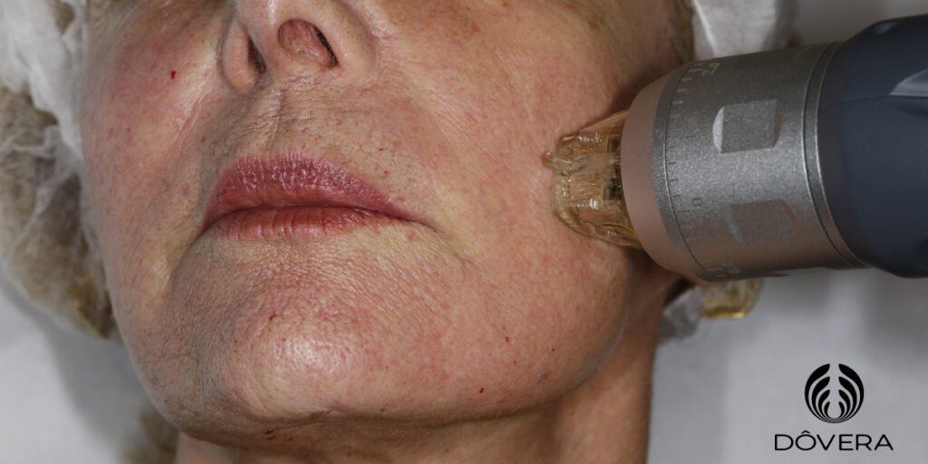 Radiofrequência microagulhada